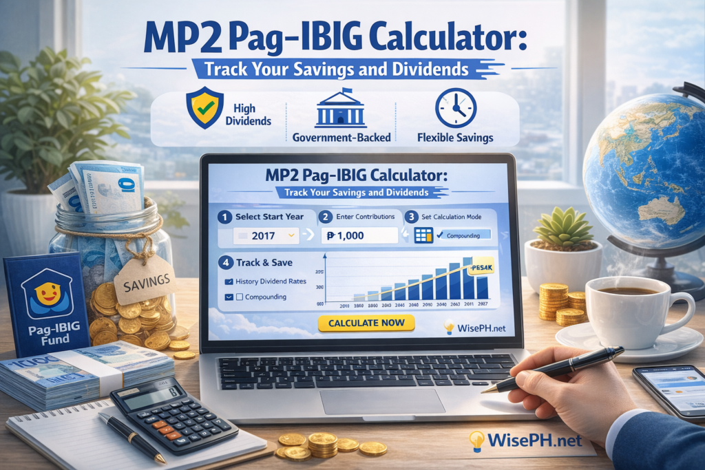 MP2 Pag-IBIG Calculator: See Your 5-Year Return | WisePH