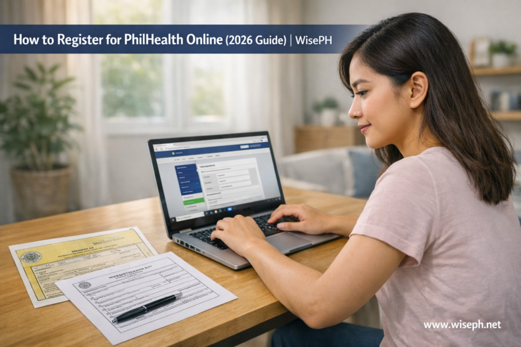 How to Register for PhilHealth Online (2026 Guide) | WisePH