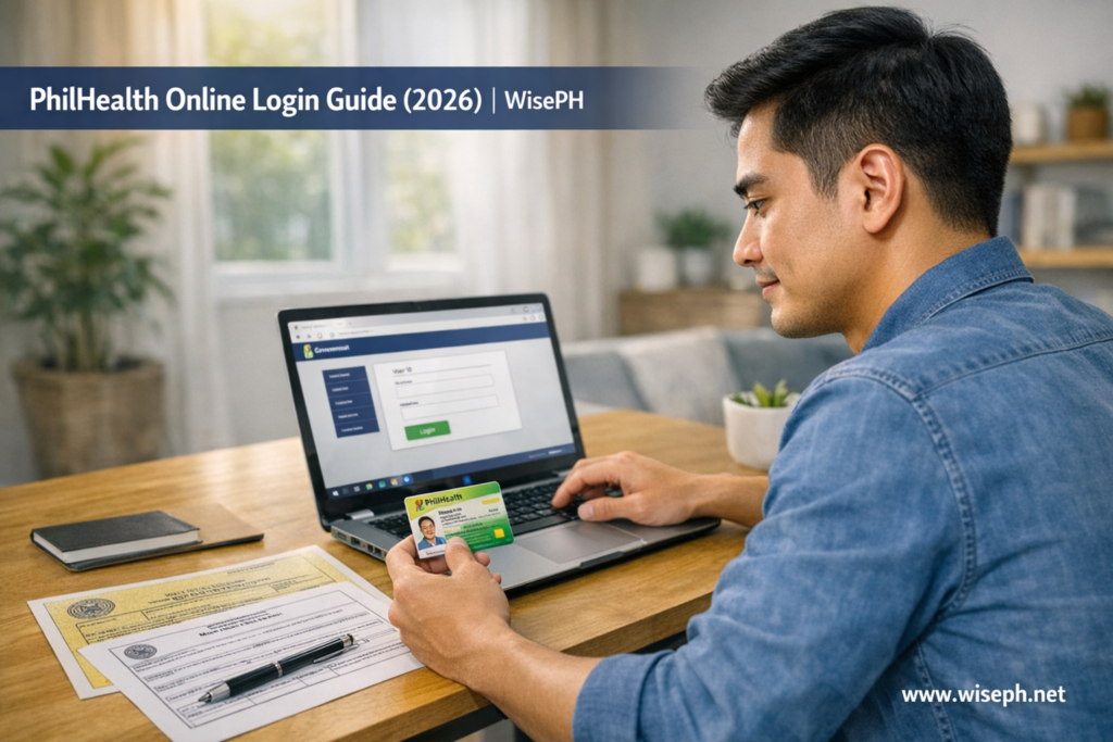 PhilHealth Online Login Guide | WisePH